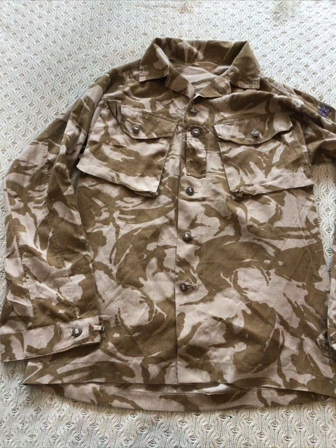 BRITISH MILITARY TROPICAL Desert DPM Lightweight Combat Jacket 190/112 ...