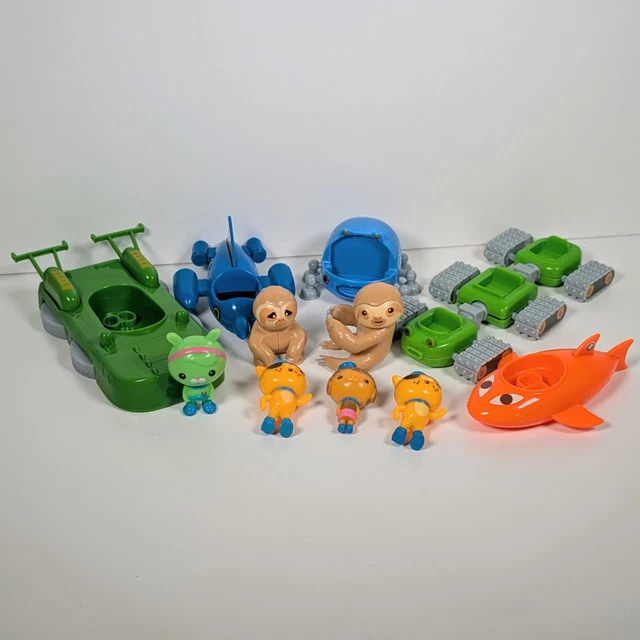 CBEEBIES OCTONAUTS MAGAZINE Toy Figures and Vehicles Bundle Dashi Tweak ...
