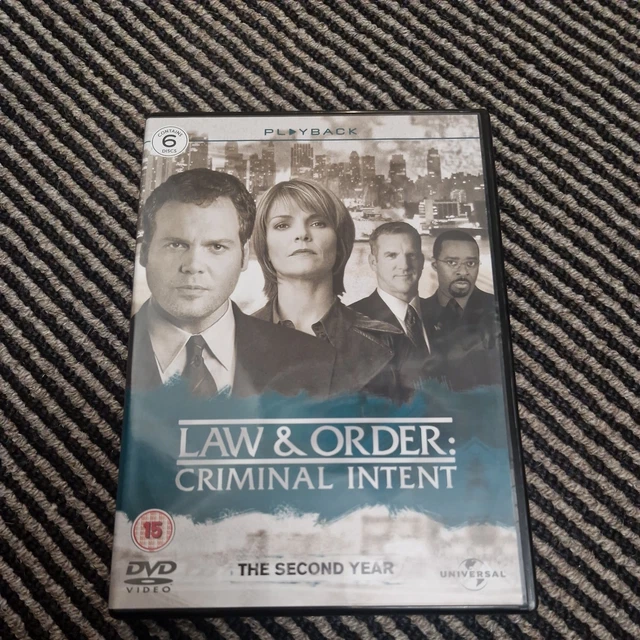 LAW AND ORDER - Criminal Intent - Series 2 - Complete (DVD, 2006) £11. ...