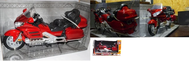 HONDA GOLDWING GL 1800 Model 1:6 Scale Red Long Cm. 43 H Cm. 23 New £ ...
