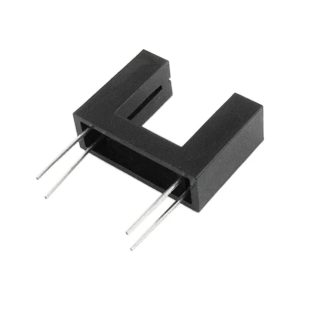 10PCS 25/64& INTERRUPTOR brecha foto ranurados conmutador óptico negro ...