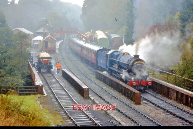 ORIGINAL 35MM SLIDE GWR KING CLASS LOCO NO 6023 KING EDWARD II AT ...