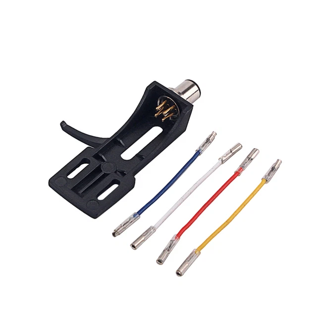 TURNTABLE HEADSHELL EQUIPPED Headshell Mount Headshell Wires £13.35 ...