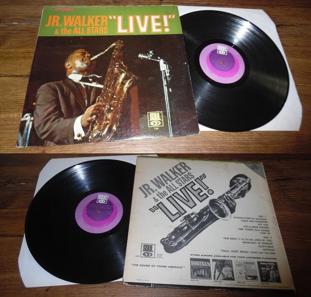 JR. WALKER AND The All Stars - Live LP ORG US Soul R&B 67' EUR 12,00 - PicClick FR