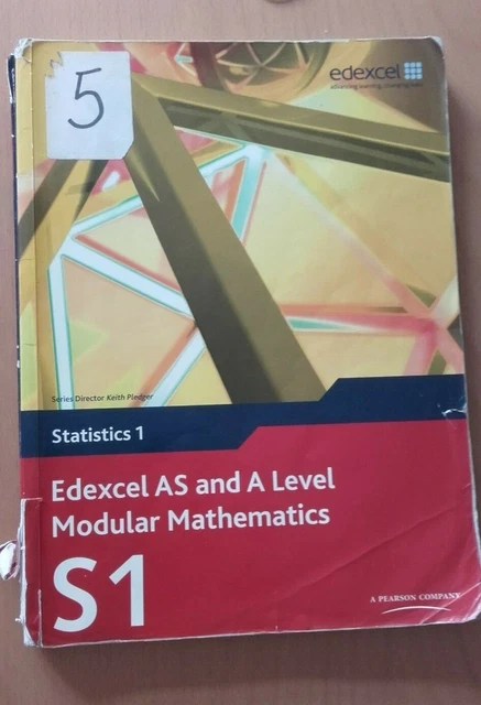 STATISTICS 1 - Edexcel AS and A Level Modular Mathematics S1 $1.28 ...