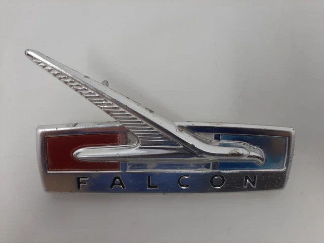 1960'S FORD FALCON Emblem Badge - 6 x 11cm $22.50 - PicClick CA