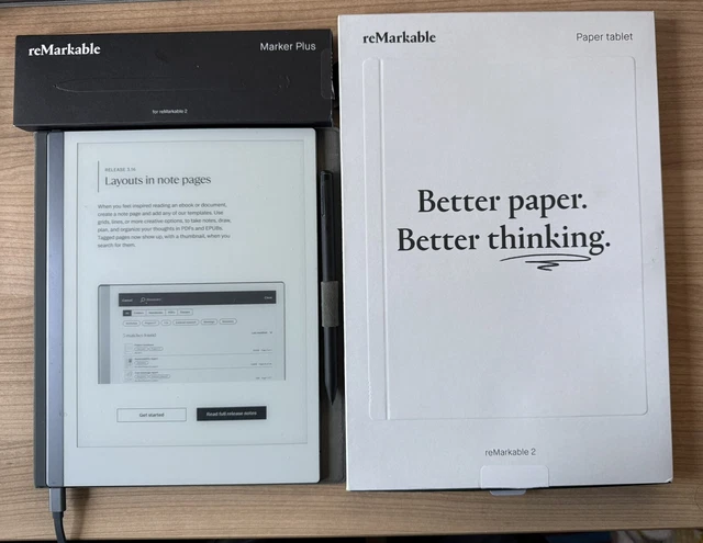 REMARKABLE 2 BUNDLE - Tablet with Stylus Including Eraser, Folio (see ...