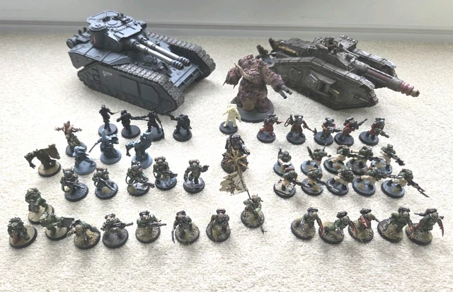 FORGEWORLD WARHAMMER 40K Vraks Chaos Renegade Army RARE OOP Painted ...