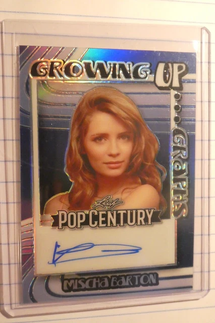 2023 POP CENTURY Mischa Barton Growing Up Graphs Autograph Auto 6/10 ...