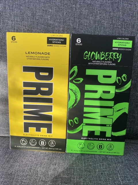 PRIME HYDRATION STICKS Glowberry & Lemonade 1 Box Of Each. £36.49 ...