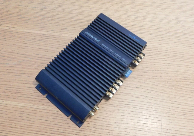 ALPINE 3522S AMPLIFICATEUR duo circuit AUTORADIO 30w BRIDGEABLE POWER ...