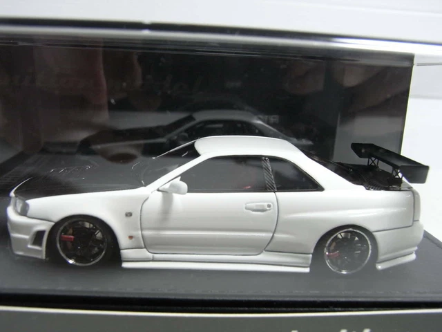 1/43 MODÈLE ALLUMAGE Nismo R34 GT-R Z-tune TE37 Nissan Skyline IG0609 ...