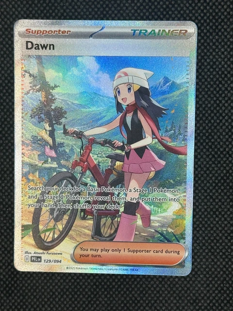 POKÉMON TCG POKEMON Me02: Phantasmal Flames Trainer Dawn #129/094 LP/NM ...