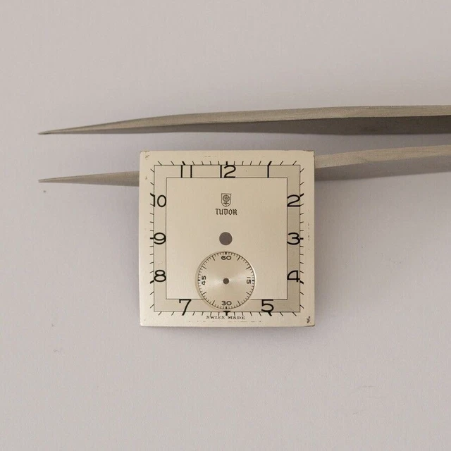 ORIGINAL TUDOR ROSE Logo Vintage Dial Rare Swiss cal.59 NOS Curvex Bi ...