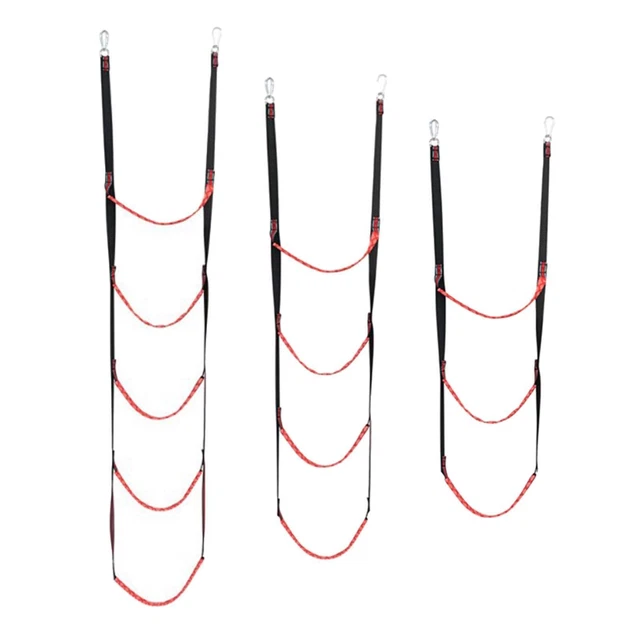 ROPE LADDER SWIM Ladder Inflatable Boat Rib Boarding Ladder for Sailing ...