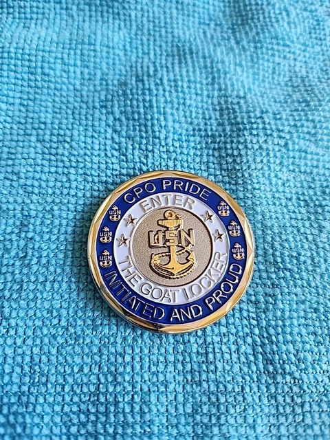 UNITED STATES NAVY Chief Petty Officer Challenge Coin $14.99 - PicClick