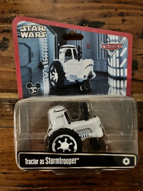 DISNEY STORE CARS starwars TRACTOR AS STORMTROOPER EUR 61,70 - PicClick FR