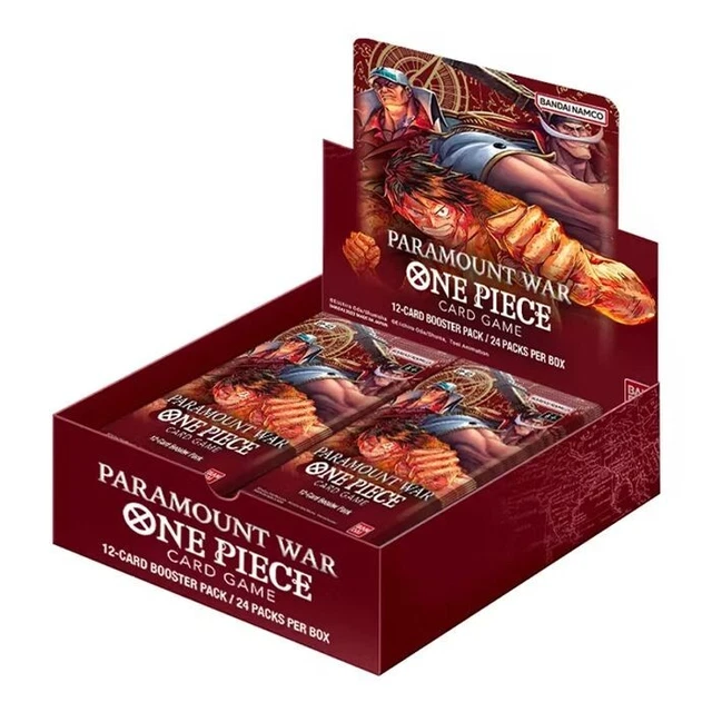 ONE PIECE OP-02 English Booster Box Paramount War Sealed Bandai $419.95 ...