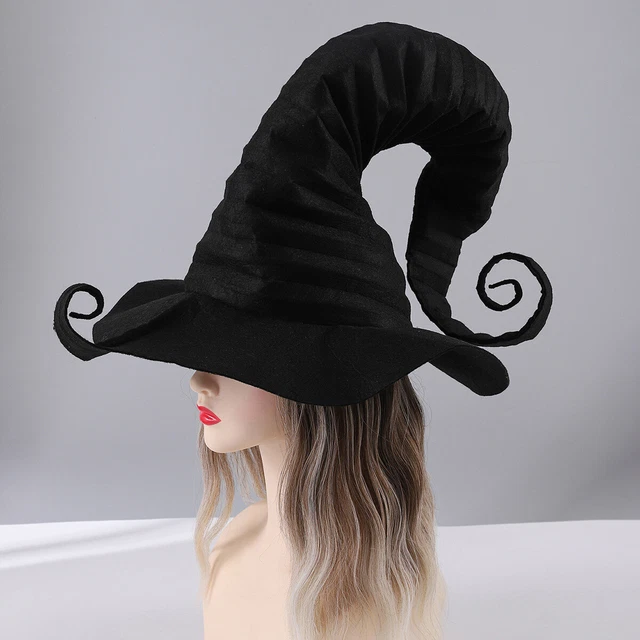 HALLOWEEN WITCH HAT Wizard Cap Party Cosplay Fancy Dress Masquerade ...