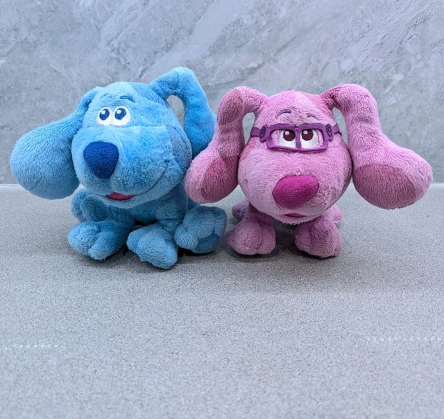 MAGENTA FROM BLUES Clues Nickelodeon Plush Soft Toy 8", Pink, TV ...