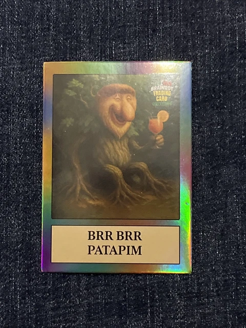 BRR BRR PATAPIM Italian Brainrot Trading Card £4.56 - PicClick UK
