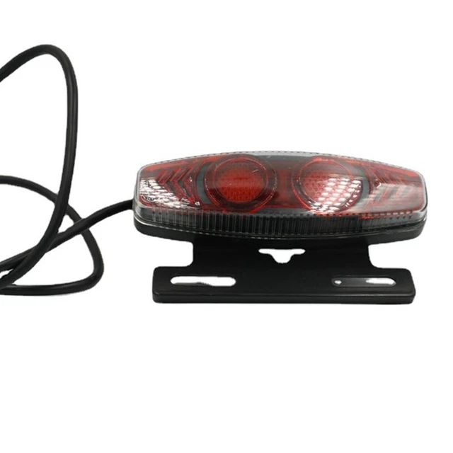 EBIKE REAR LED Tail Light 36V 48V Safety Warning Lamp for Electric ...