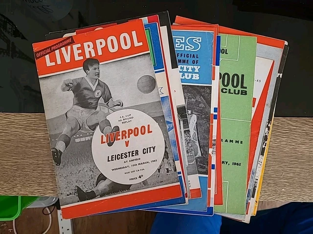 22 X LEICESTER City Away Programmes 1964-1965 League And Cup £30.00 ...