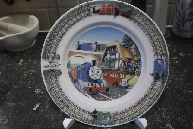 WEDGEWOOD THOMAS THE Tank Engine and Friends Dinner Plate 9.75" £10.00 ...
