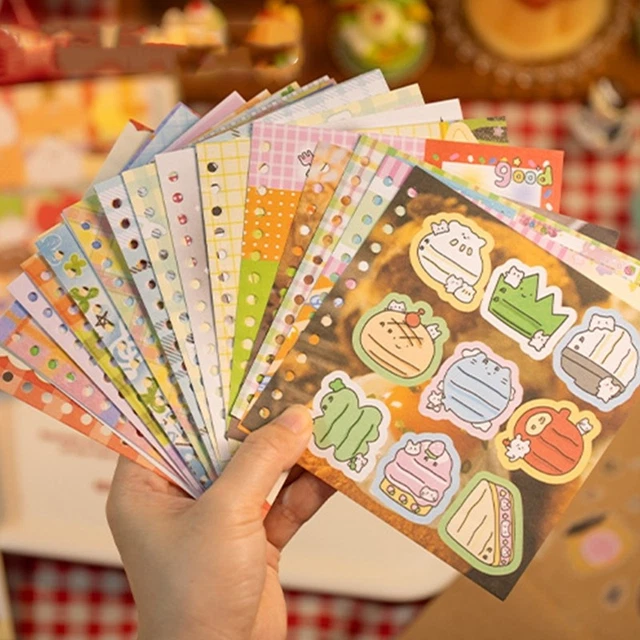 CARTOON WRITABLE STICKER 42 Sheet Twin Coil Binding Notepads For ...