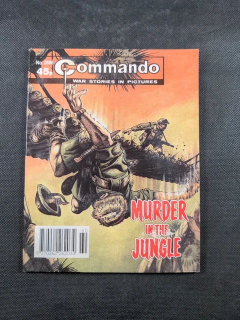 COMMANDO COMIC ISSUE Number 2686 Murder In The Jungle £4.45 - PicClick UK