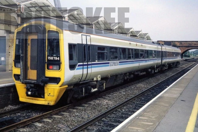 35MM SLIDE BR British Railways DMU Class 158 158794 1996 Original £4.99 ...