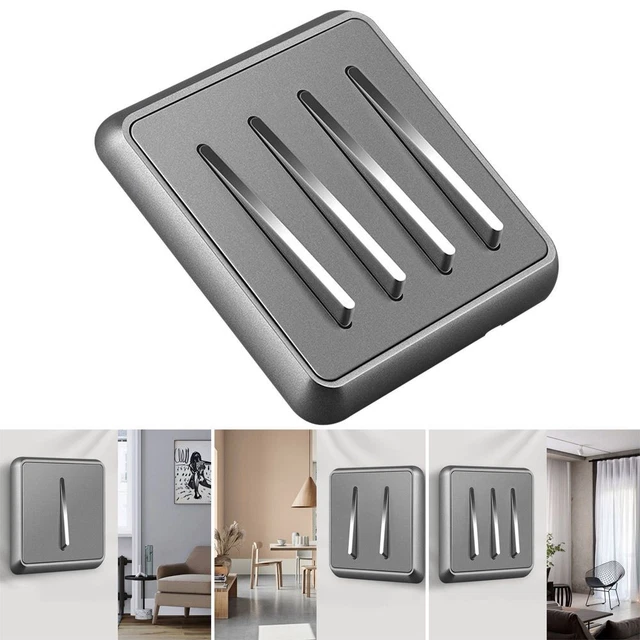 PUSH BUTTON SWITCH Wall Light Switch Organ Key Rocker Switch 1/2/3/4 ...