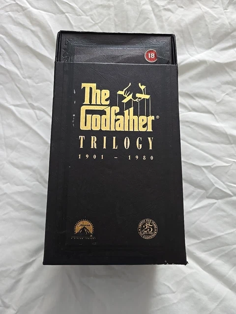 THE GODFATHER TRILOGY Box Set 1997 VHS 4x Cassettes and booklet £10.77 ...