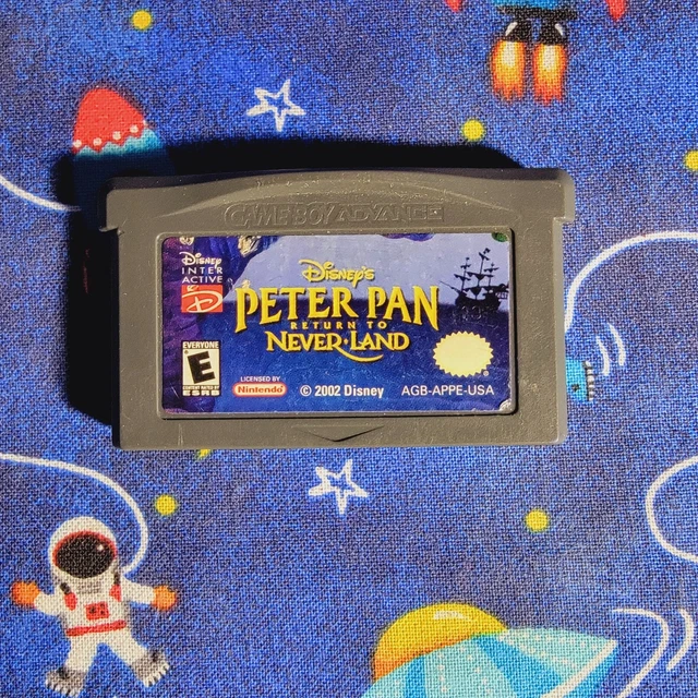 DISNEY'S PETER PAN Return to Never Land Nintendo Game Boy Advance GBA ...