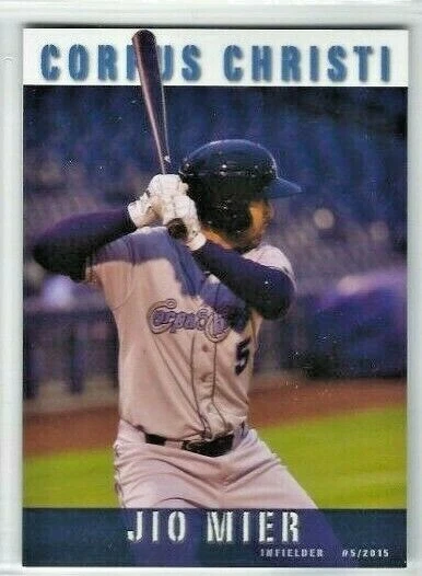 2015 CORPUS CHRISTI Hooks (Double A-Houston Astros) Jio Mier EUR 1,10 ... 2015 CORPUS CHRISTI Hooks (Double A-Houston Astros) Jio Mier EUR 1,10 ...