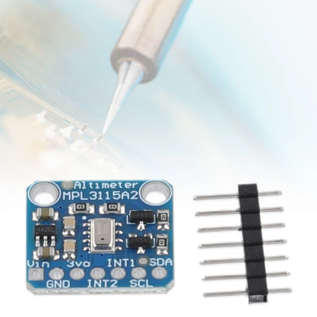 MÓDULO SENSOR BAROMÉTRICO MPL3115A2 I2C 2.5-5V Conveniente Altímetro ...