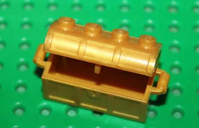 COFFRE LEGO PEARL Gold Container ref 4738a/set 6243 7196 7978 7078 6241 ...