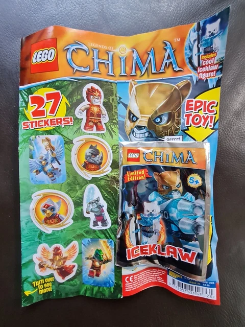 LEGO LEGENDS OF Chima Magazine Issue # 20 Iceklaw £19.99 - PicClick UK