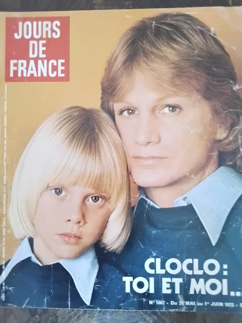 PARIS MATCH N° 1067 mai 1975 Cloclo et son fils EUR 8,50 - PicClick FR