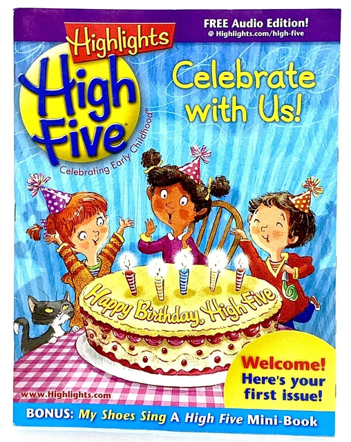 HIGHLIGHTS CHILDRENS MAGAZINE High Five Celebrate with Us! January 2012 ...