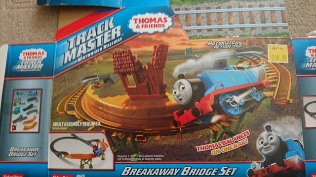 THOMAS AND FRIENDS Playset 1 Trackmaster Breakaway Bridge Set £20.00 ...
