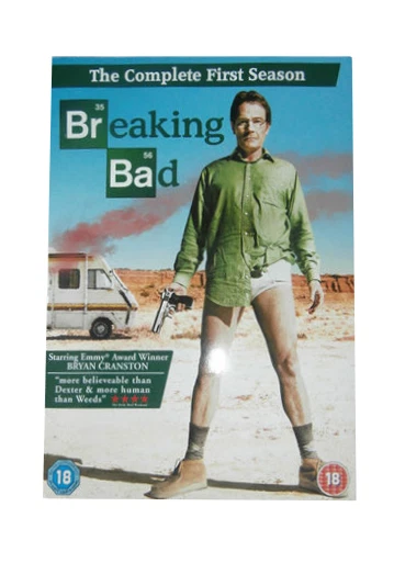BREAKING BAD - Series 1 - Complete (DVD, 2012, 3-Disc Set, Box Set) $3. ...