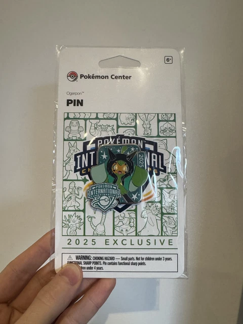 POKEMON CENTER EUIC London 2025 Exclusive Ogerpon Pin $32.20 - PicClick CA