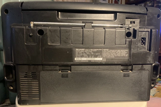 VINTAGE SHARP RADIO Cassette Recorder 6 Cd Player EUR 242,50 - PicClick IT