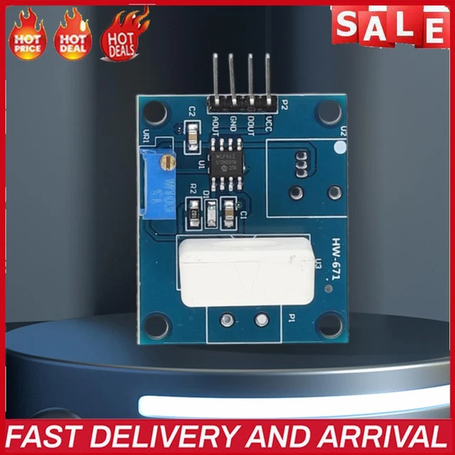 Wcs1800 Hall Current Sensor Lm393 Hall Current Detection Sensor Module Dc 5v 35a Eur 9 15