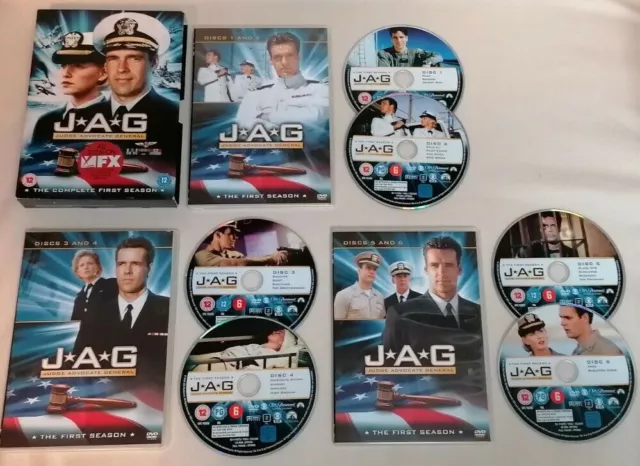 DVD - JAG (Judge Advocate General) Complete First Season DVD Box Set ...