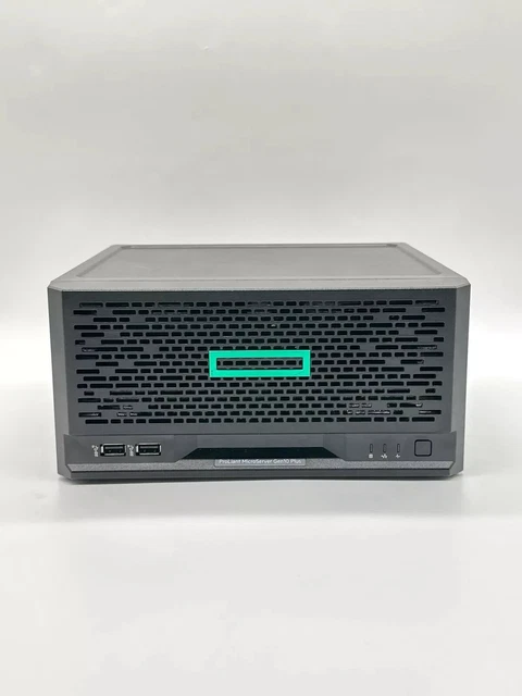 HPE PROLIANT MICROSERVER Gen10 Plus v2 - Intel Xeon E-2224 CPU - 16gb ...