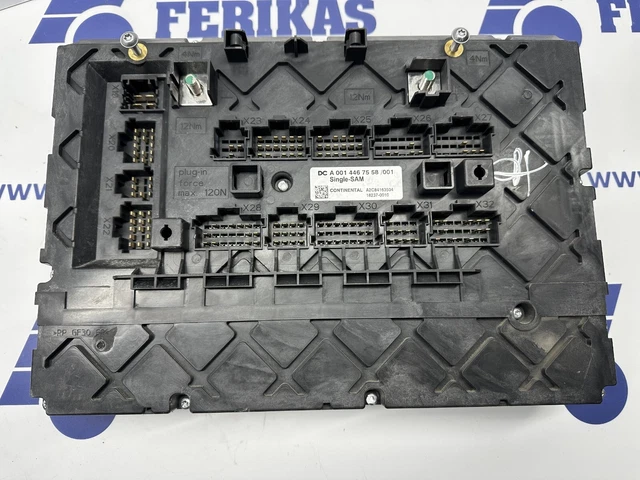 MERCEDES BENZ MB Actros MP4 Single SAM fuse box A0014467558 £975.00 ...