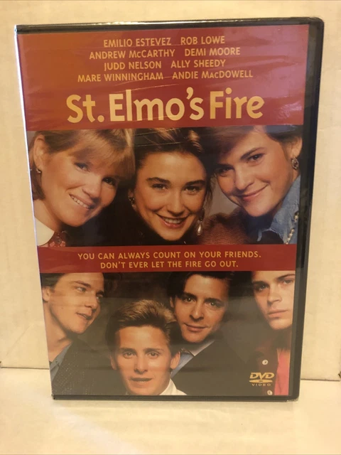 ST. ELMO'S FIRE -Emilio Estevez - Rob Lowe - DVD - BN $13.98 - PicClick