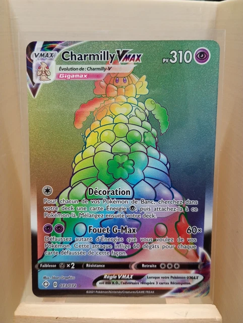 CARTE POKÉMON - Charmilly Vmax FA 073/072 FR - EB 4.5 Destinées ...